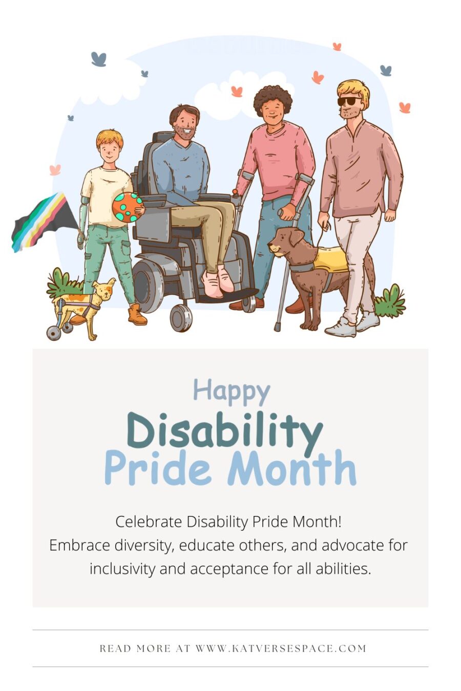 Embracing Our Stories: Celebrating Disability Pride Month - Katverse Space