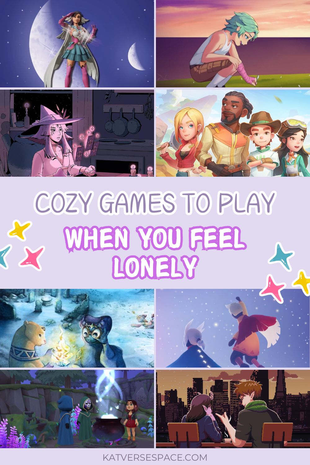 Cozy Games to Play When You Feel Lonely - Katverse Space