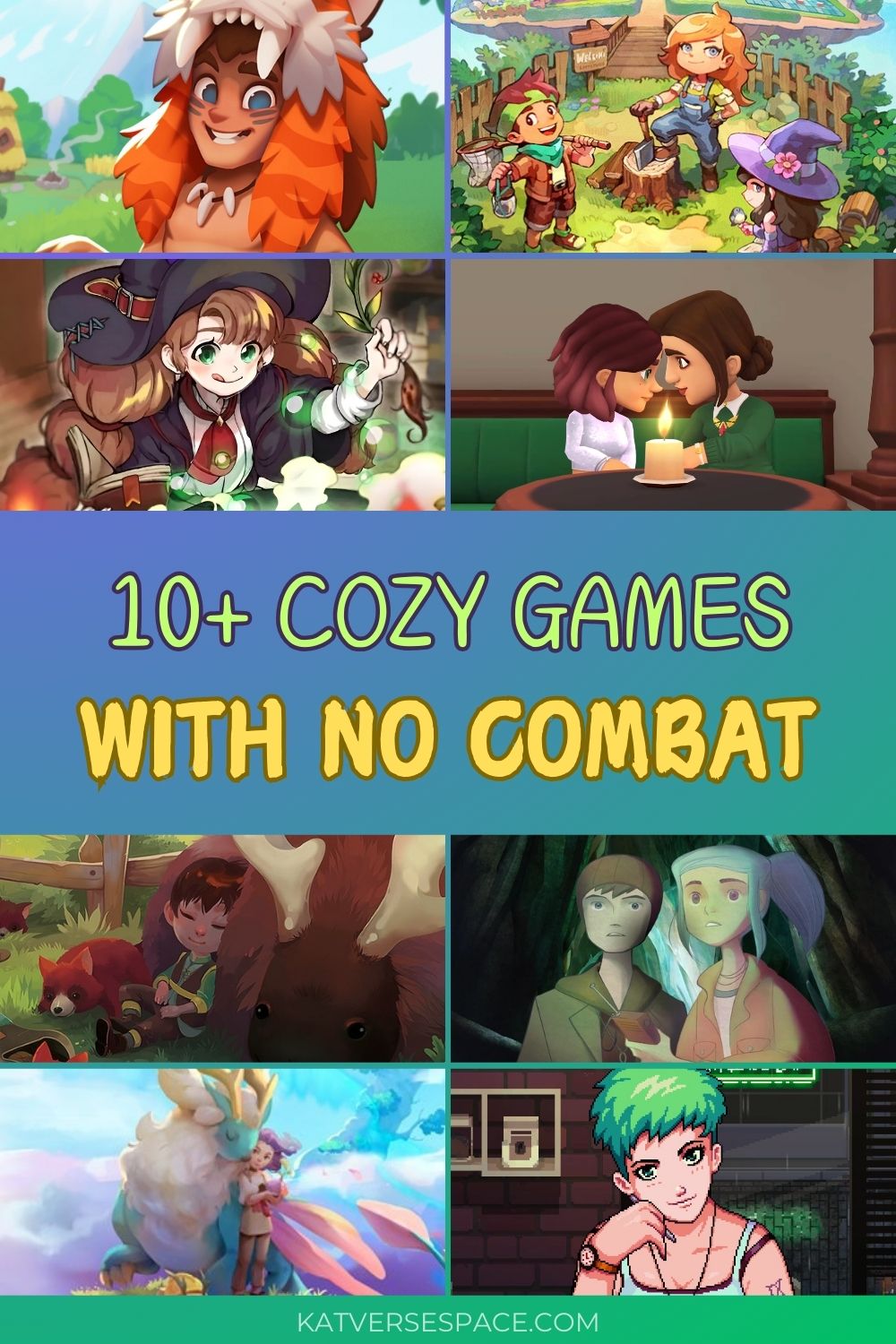 Cozy Games with No Combat: A Peaceful Escape for Gamers - Katverse Space