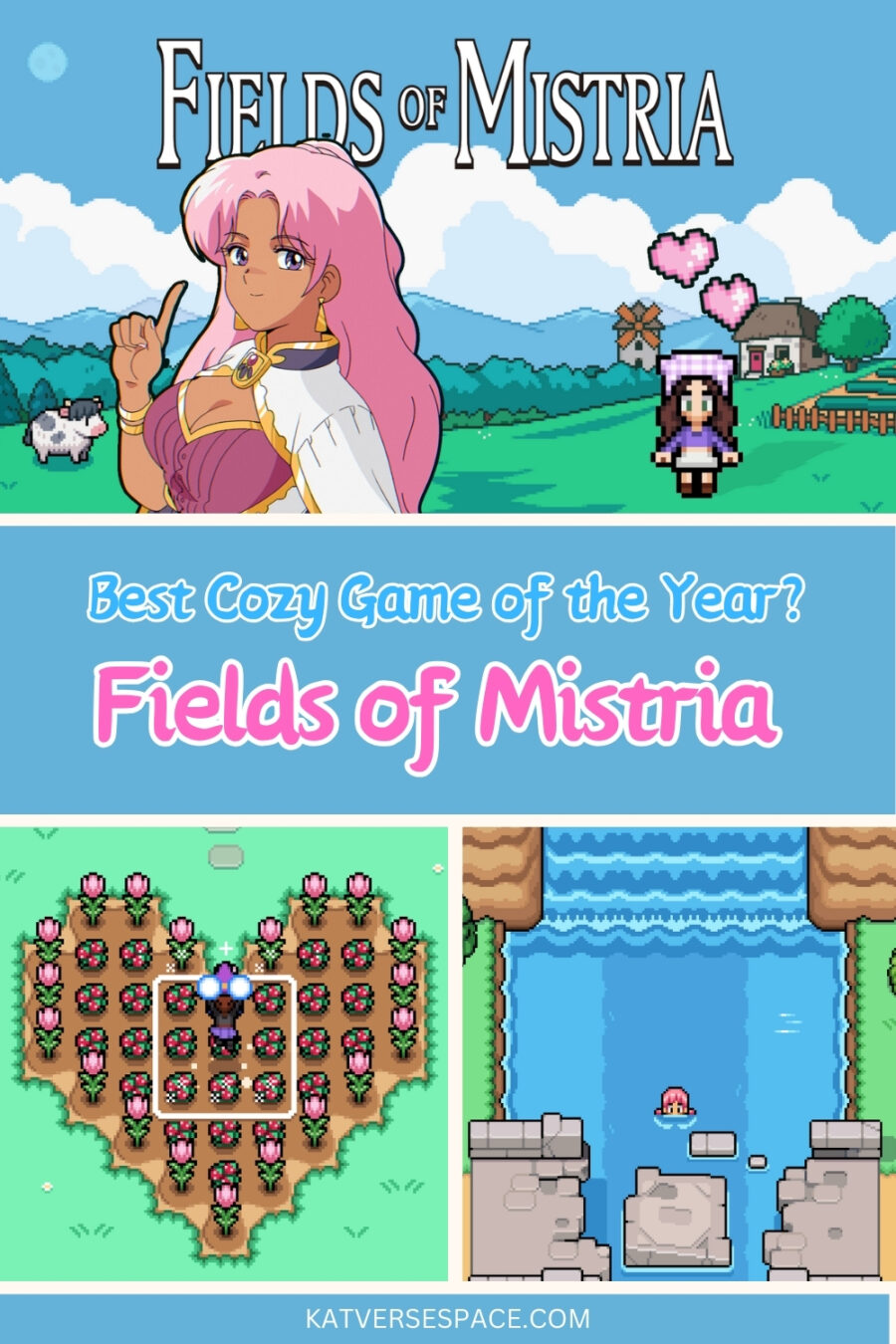 Fields of Mistria Review: A Magical Journey in Farming Adventure - Katverse Space