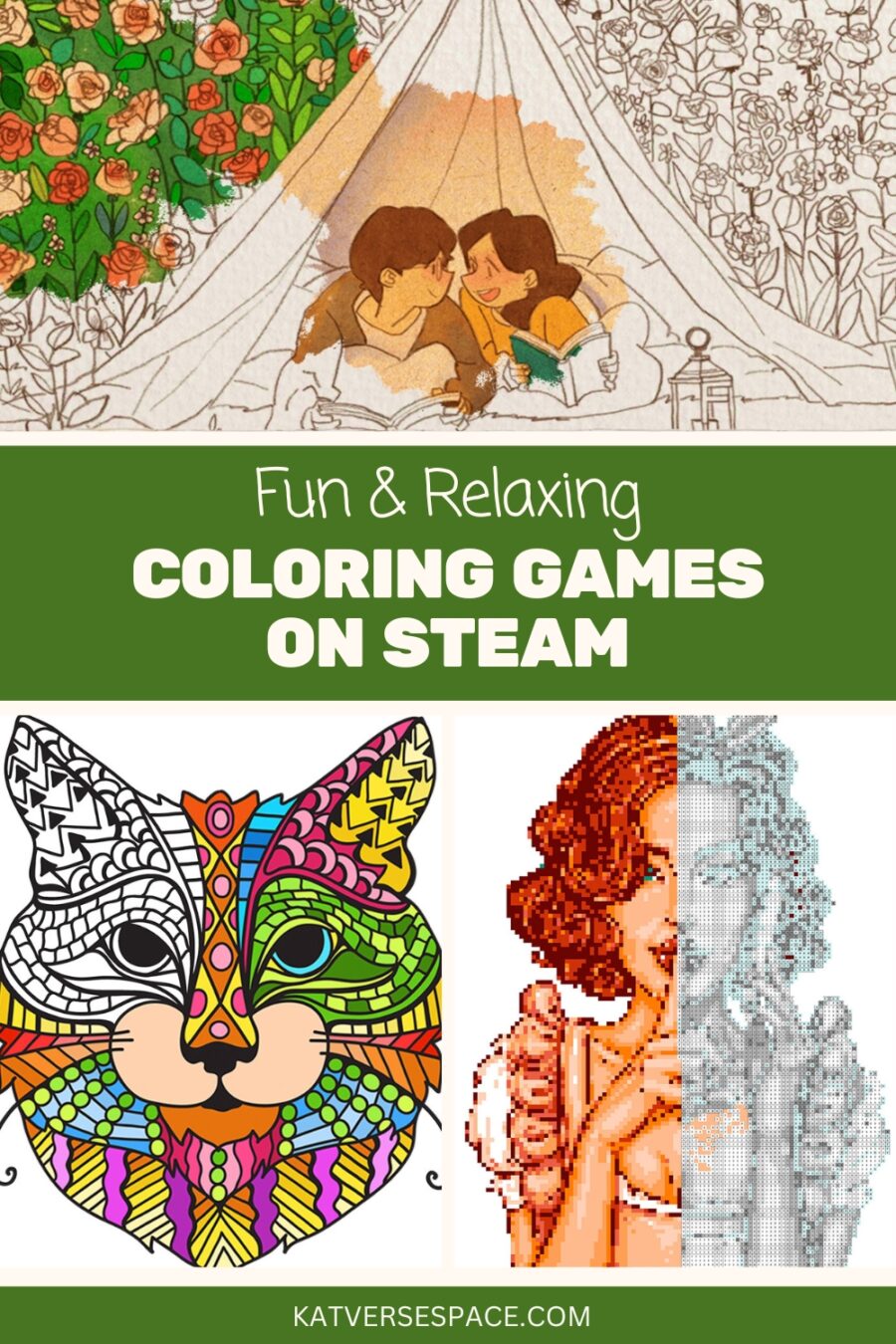 Coloring Games on Steam: Unleash Your Creativity & Relax - Katverse Space
