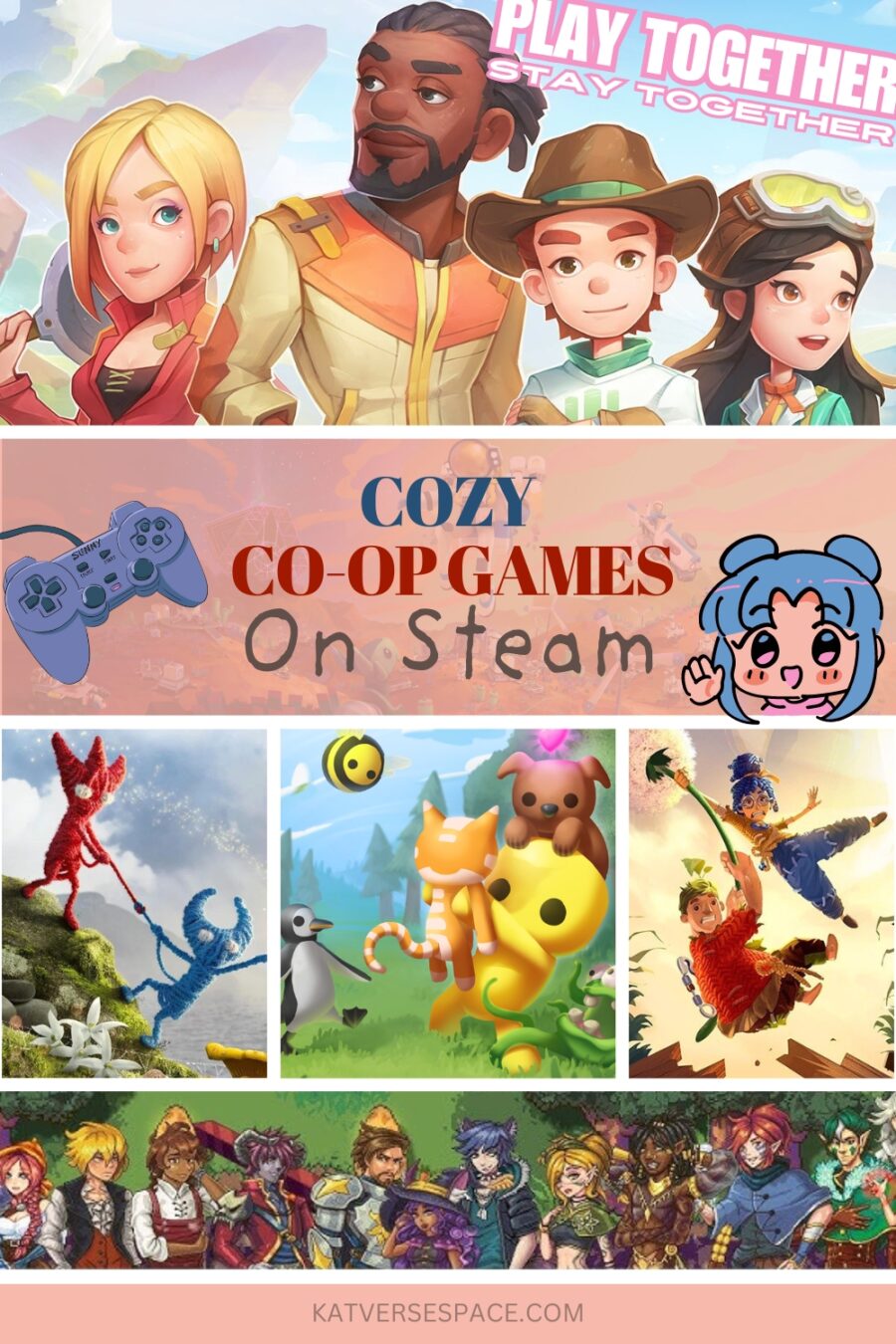 24 Cozy Co-Op Games on Steam You Need to Play with Friends - Katverse Space